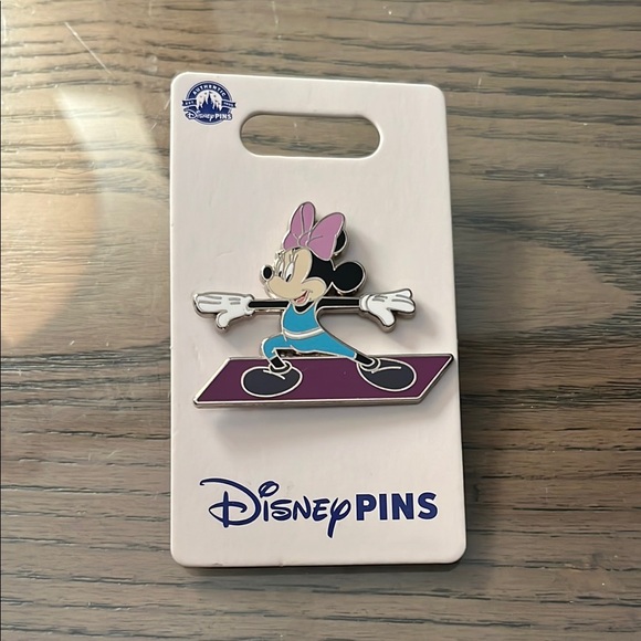 Disney | Accessories | Disney Minnie Mouse Yoga Pin | Poshmark
